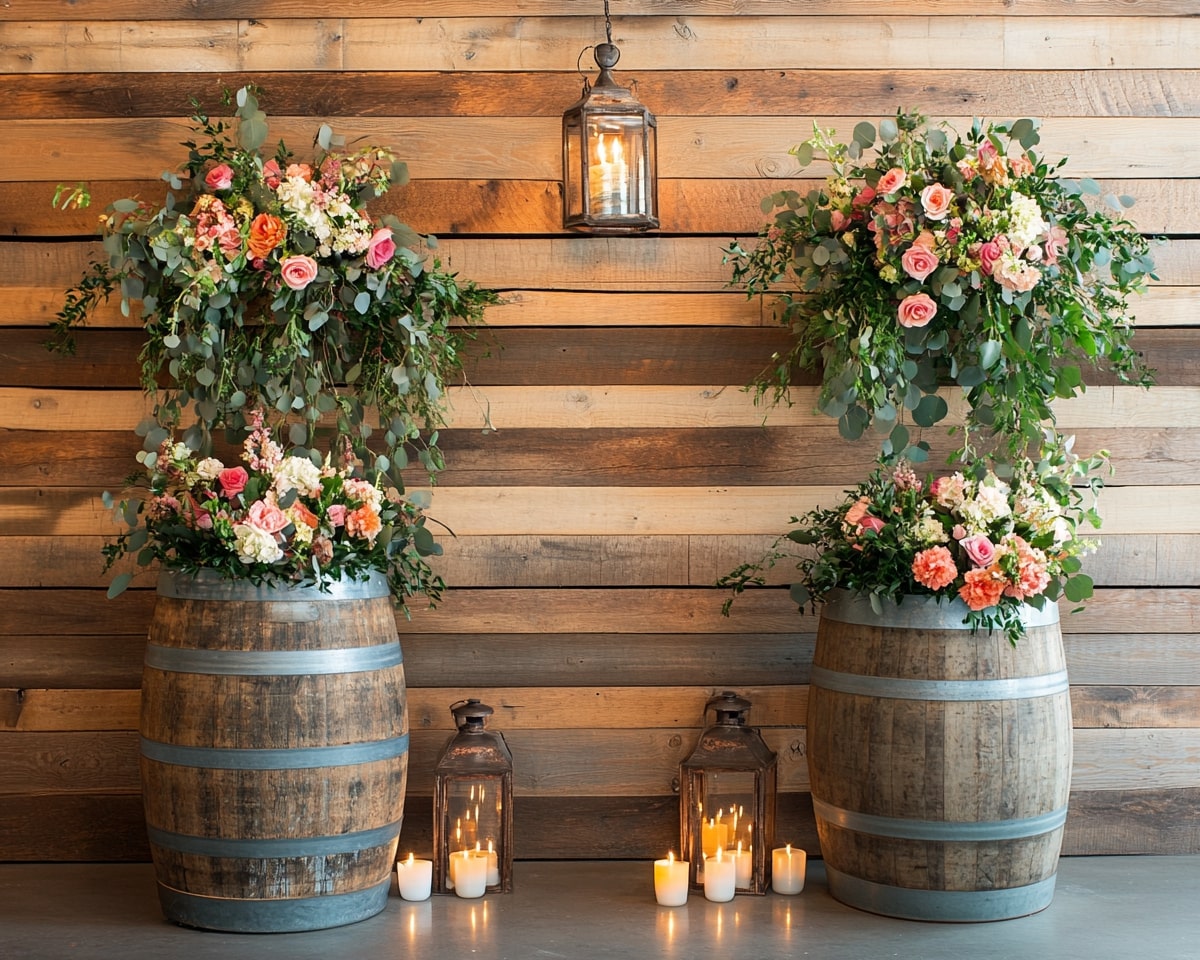 20 Rustic Wedding Backdrop Ideas!